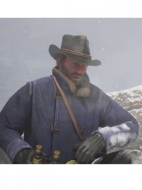 Red Dead Redemption 2 Arthur Morgan Blue Coat – Mk Jackets