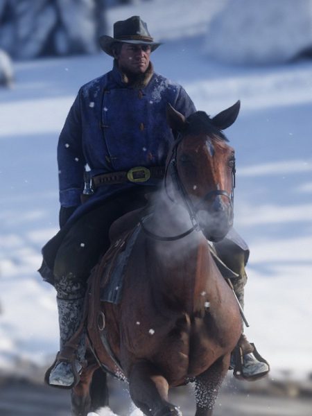 Red Dead Redemption 2 Arthur Morgan Blue Coat – Mk Jackets