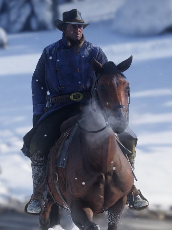Red Dead Redemption 2 Arthur Morgan Blue Coat – Mk Jackets