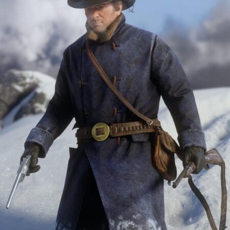 Red Dead Redemption 2 Arthur Morgan Blue Coat – Mk Jackets
